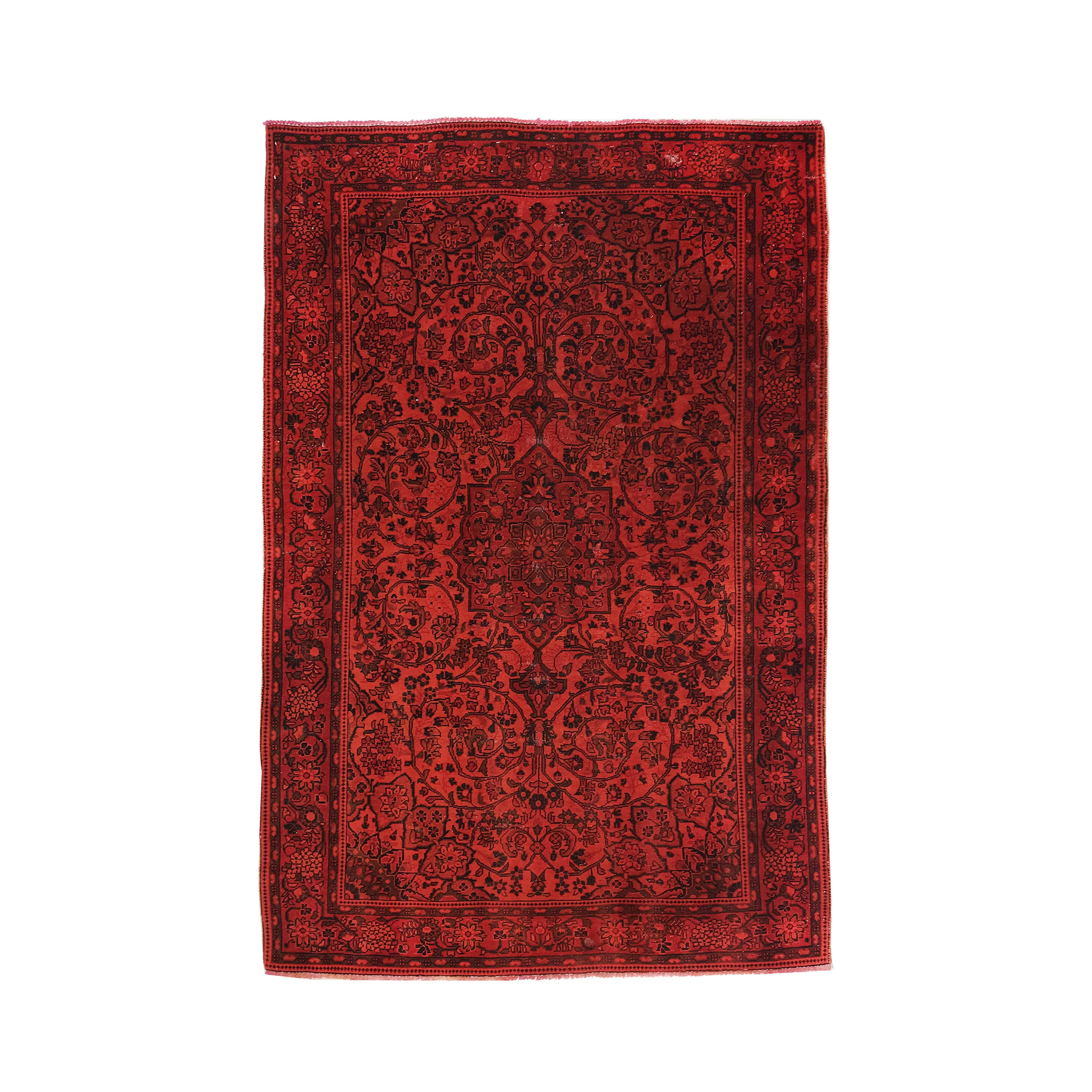 Vintage_ Rosso in Tappeti moderni - Artorient Milano